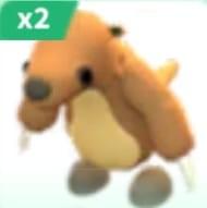 Ground Sloth Adopt Me pet, Video Gaming, Gaming Accessories, In-Game ...