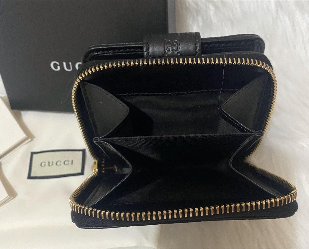 Gucci Guccissima Small Wallet, Luxury, Bags & Wallets on Carousell