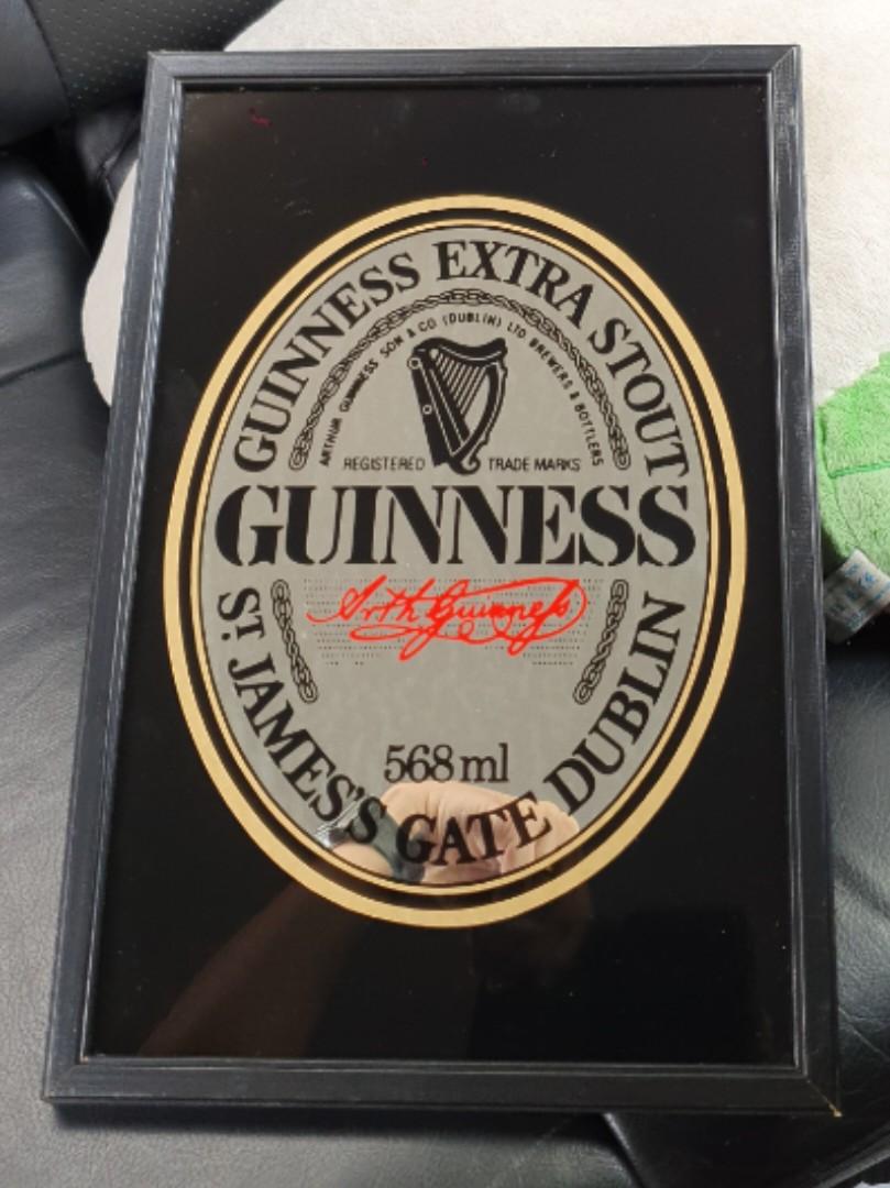 Guinness Sign Board (22cm x 32cm), Hobbies & Toys, Memorabilia ...