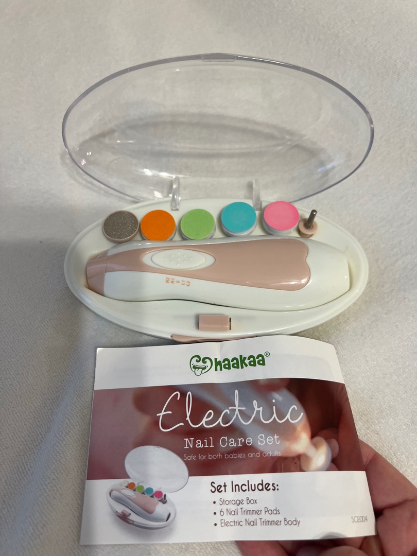 Haaka baby electric nail file, Beauty & Personal Care, Hands & Nails on ...