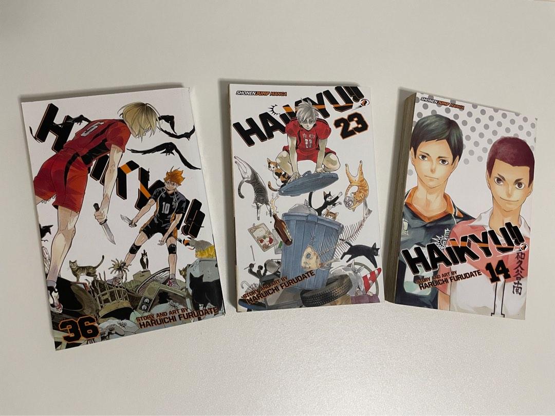 Haikyuu!! Mangas Vol 14, 23, 36, Hobbies & Toys, Books & Magazines ...
