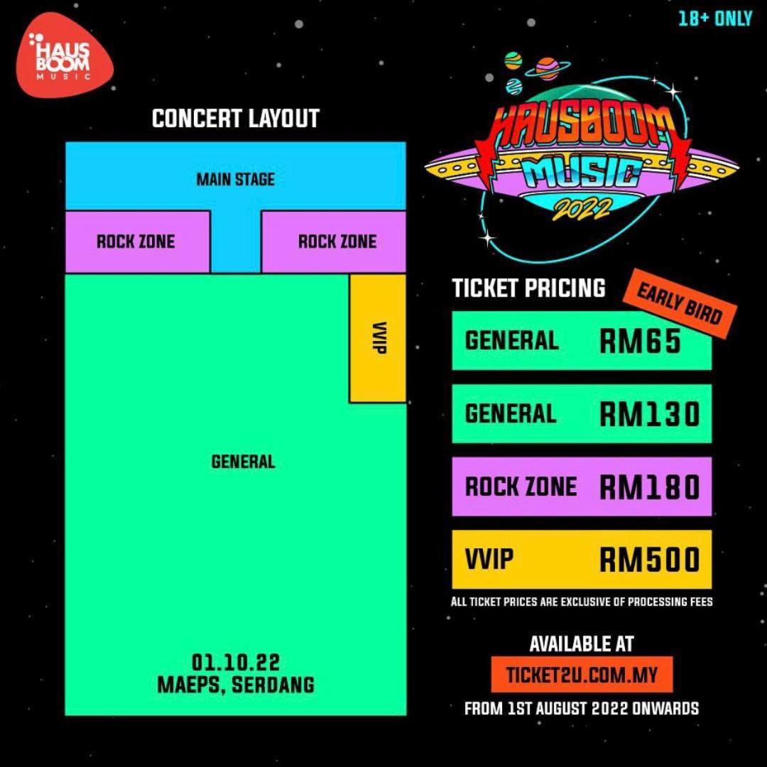 Hausboom Music 2022, Tickets & Vouchers, Event Tickets on Carousell