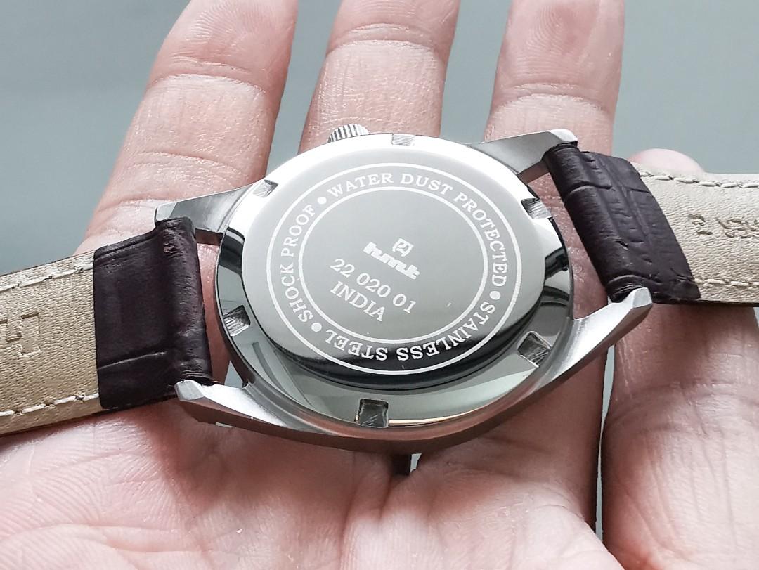 HMT Pilot Maroon, Men's Fashion, Watches & Accessories, Watches on ...