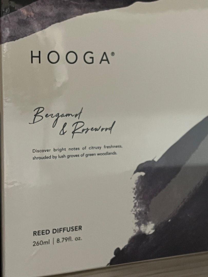 Hooga modernist reed diffuser musk and lemon, bergamot and rosewood ...