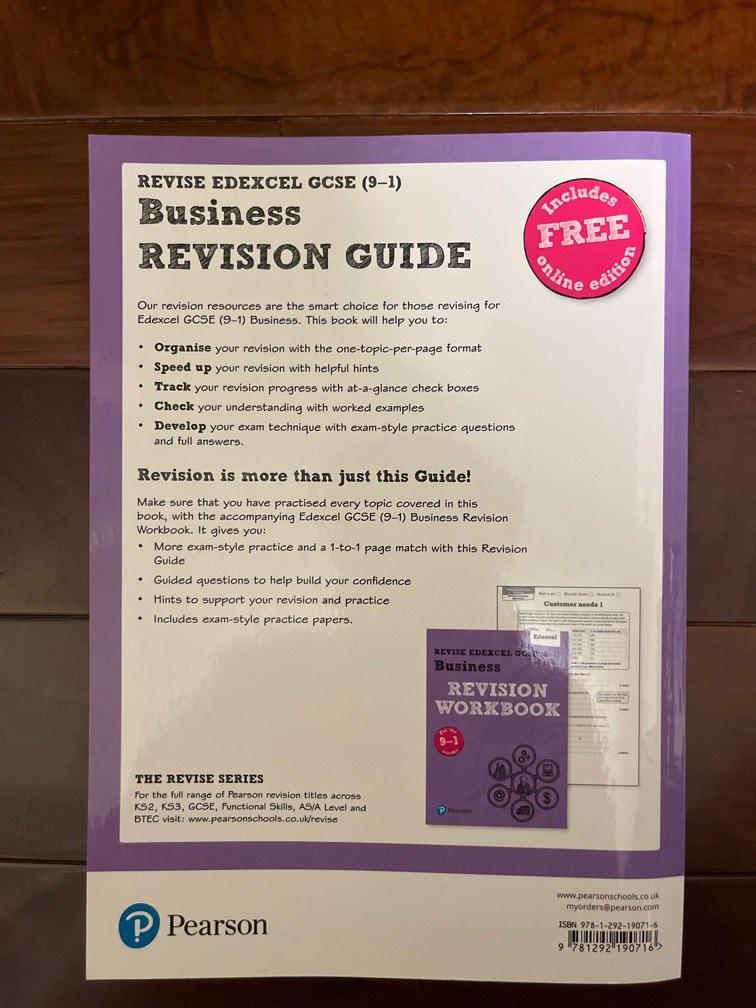 IGCSE Business Revision Guide, 興趣及遊戲, 書本 & 文具, 教科書 - Carousell