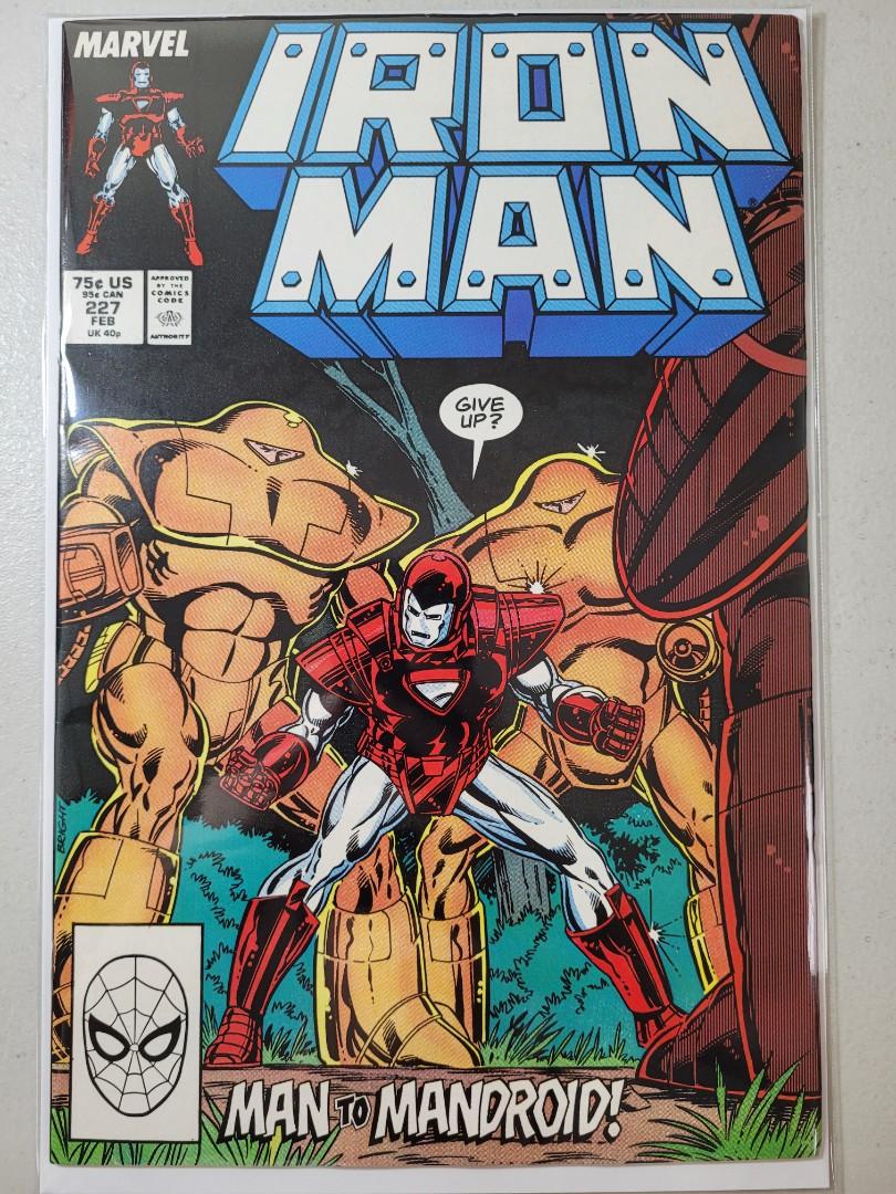 Iron Man issues 225-232 "Armor Wars" complete set (1988) | Vintage ...