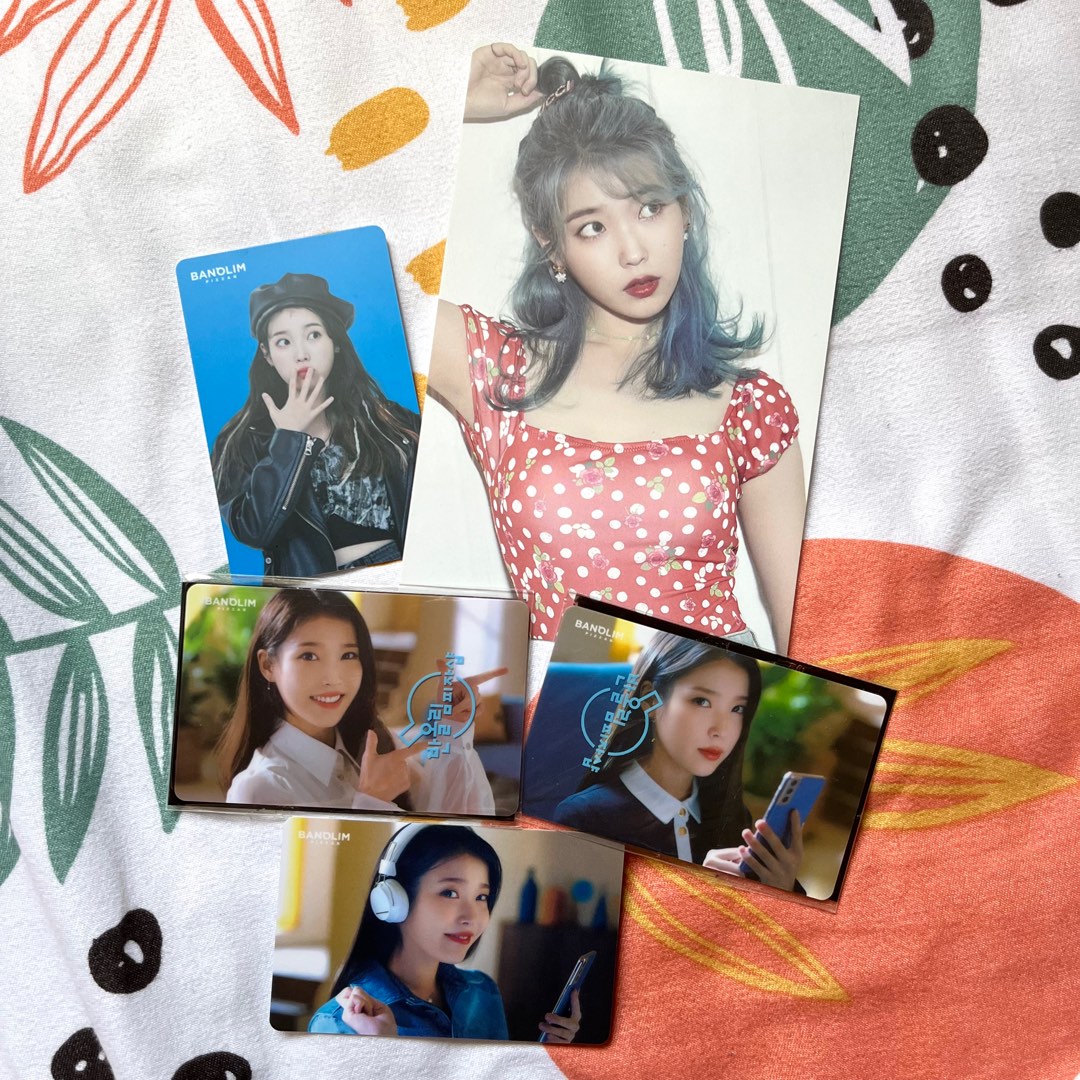 IU Banolim Photocards, Hobbies & Toys, Memorabilia & Collectibles, K ...
