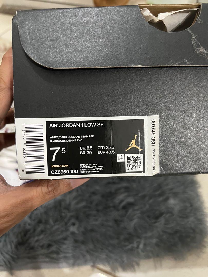 J1 low multi color swoosh, Men's Fashion, Footwear, Sneakers on Carousell