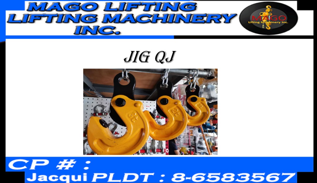 JIG QJ 5 Tons, Commercial & Industrial, Construction & Building ...
