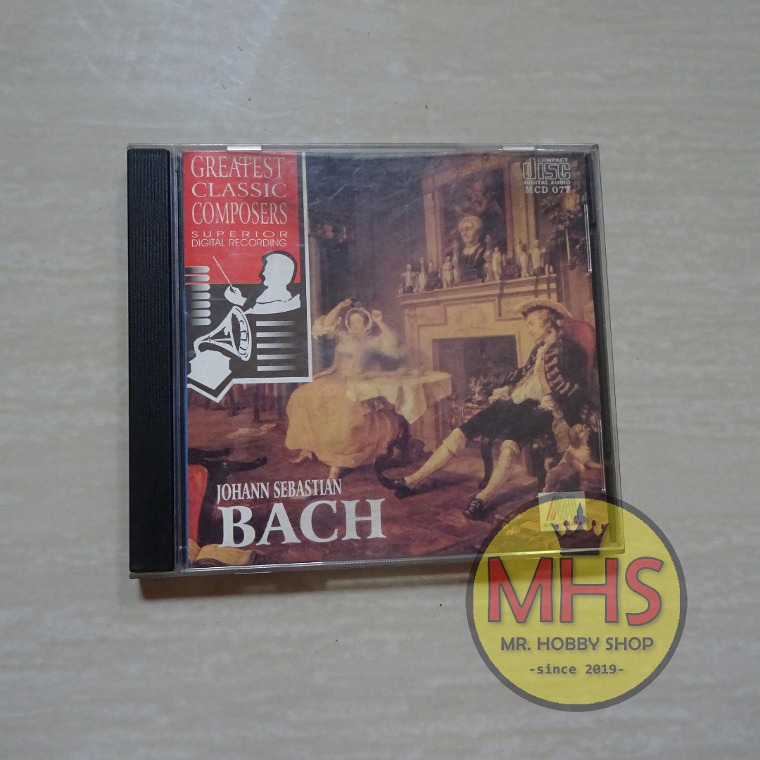 Johann Sebastian Bach CD (100% Original Copy), Hobbies & Toys, Music ...