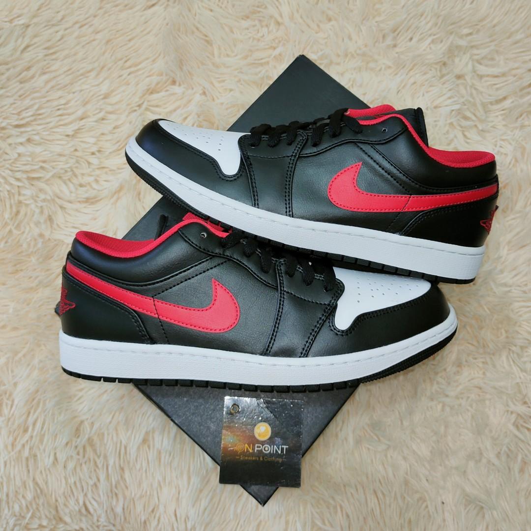 Jordan 1 Low 'White Toe', Men's Fashion, Footwear, Sneakers on Carousell