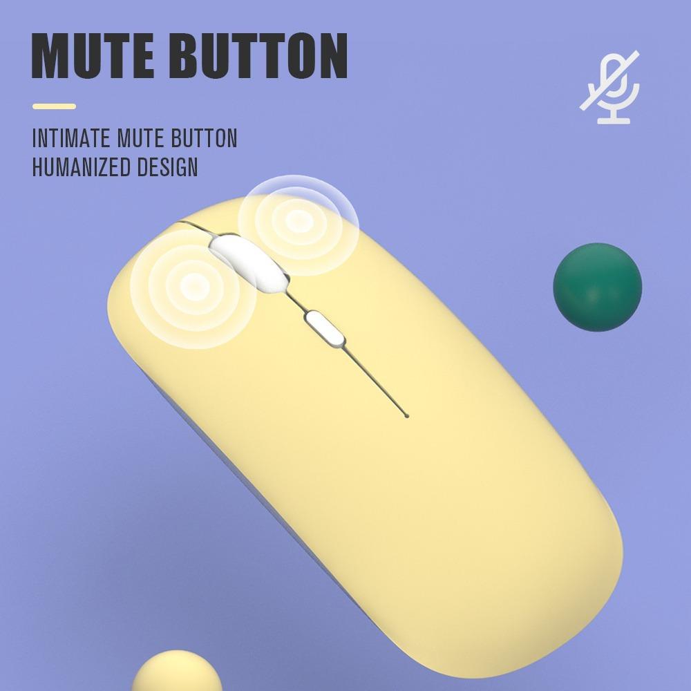 Koala Home Bluetooth Wireless Silent Mouse with 2.4GHz USB Optical Mice ...