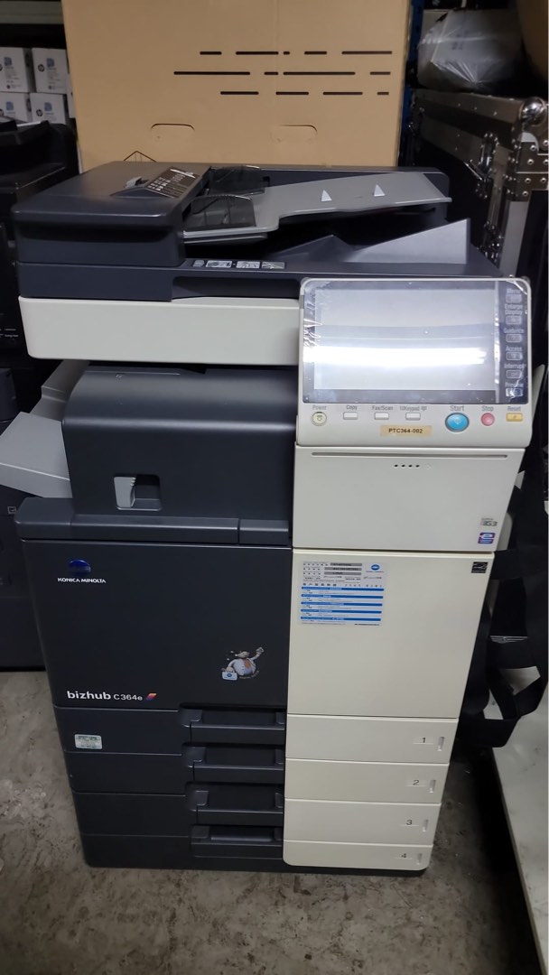 konica minolta bizhub c364e, 電腦＆科技, 打印機及影印機 - Carousell