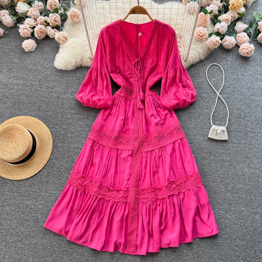 Korean Maxi Dress, Women's Fashion, Dresses & Sets, Dresses on Carousell