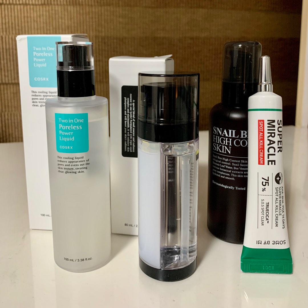 Korean Skincare Bundle (Cosrx, Benton, Some by Mi), Beauty & Personal ...