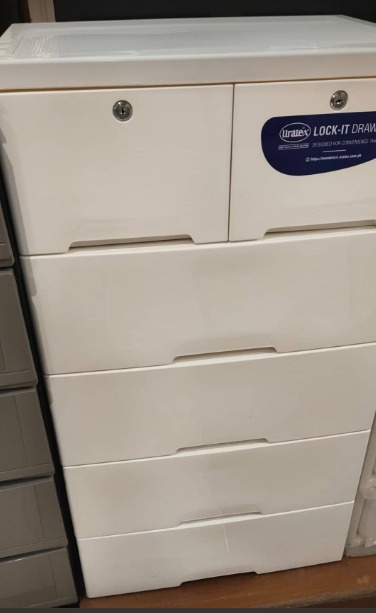 Layer Uratex Drawer White, Furniture & Home Living, Home Improvement ...