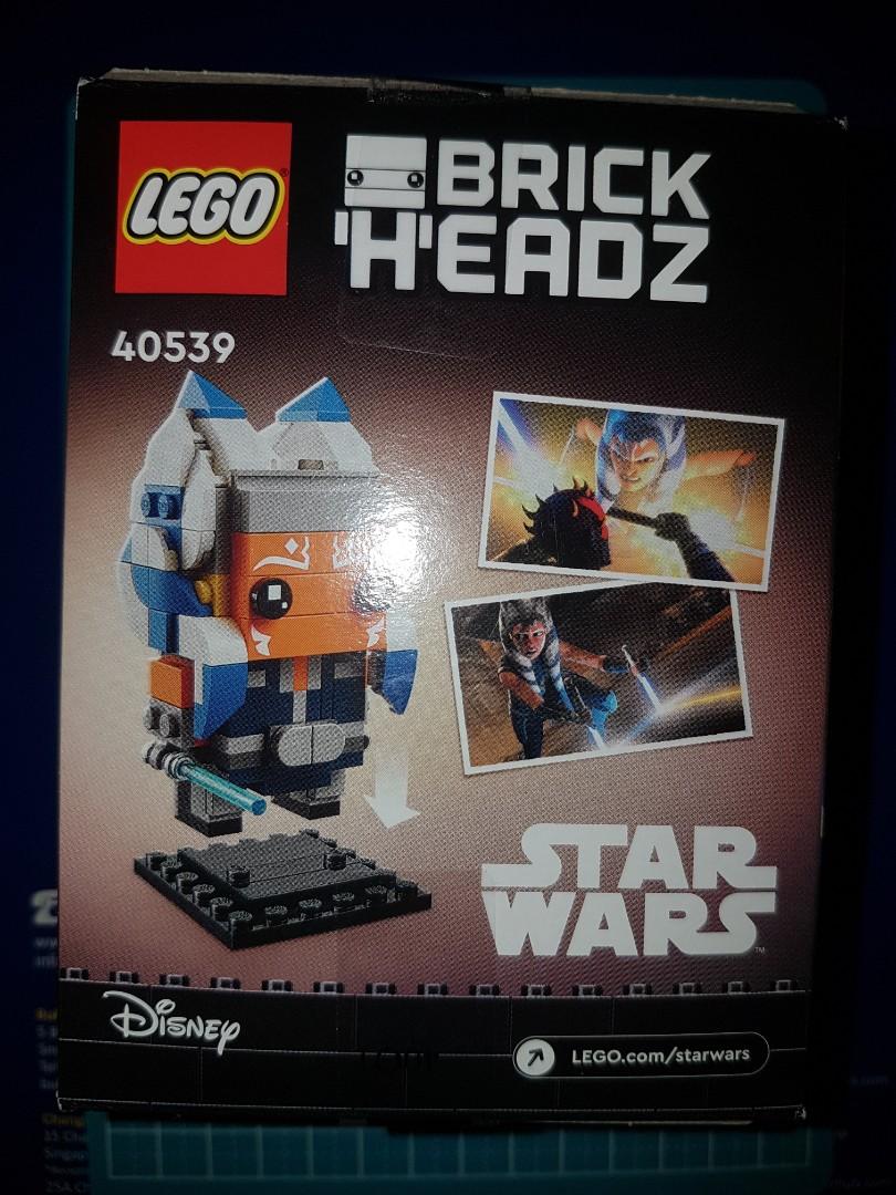 Lego 40539 - BrickHeadz Star Wars : Ahsoka Tano, Hobbies & Toys, Toys ...