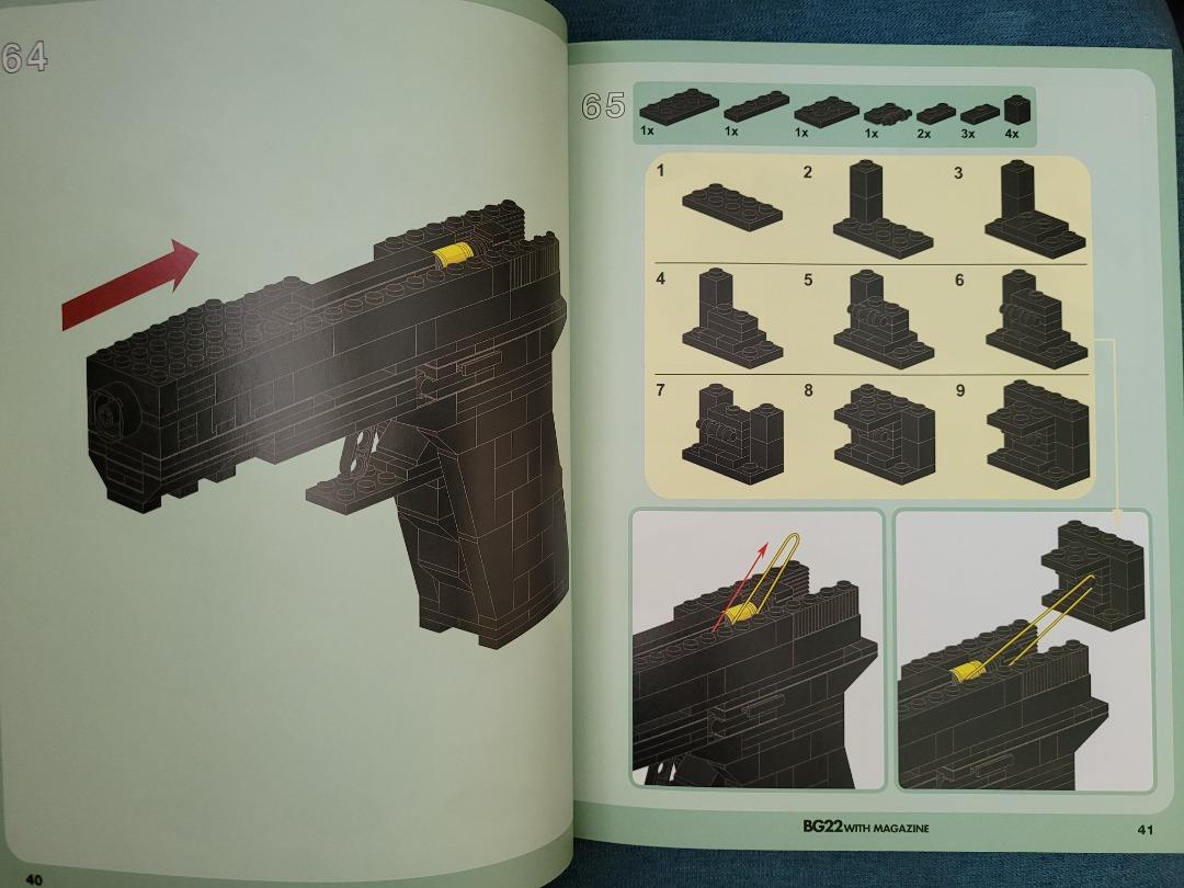 Lego brick gun handbook, Hobbies & Toys, Stationery & Craft, Handmade ...
