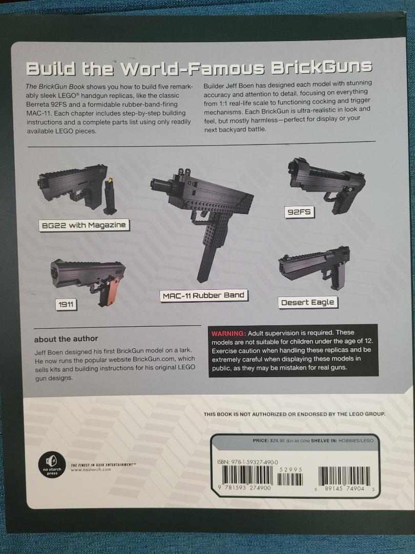 Lego brick gun handbook, Hobbies & Toys, Stationery & Craft, Handmade ...