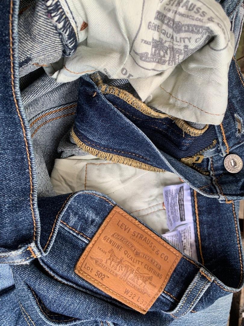 Levis 502 Big E premium, Men's Fashion, Bottoms, Jeans on Carousell
