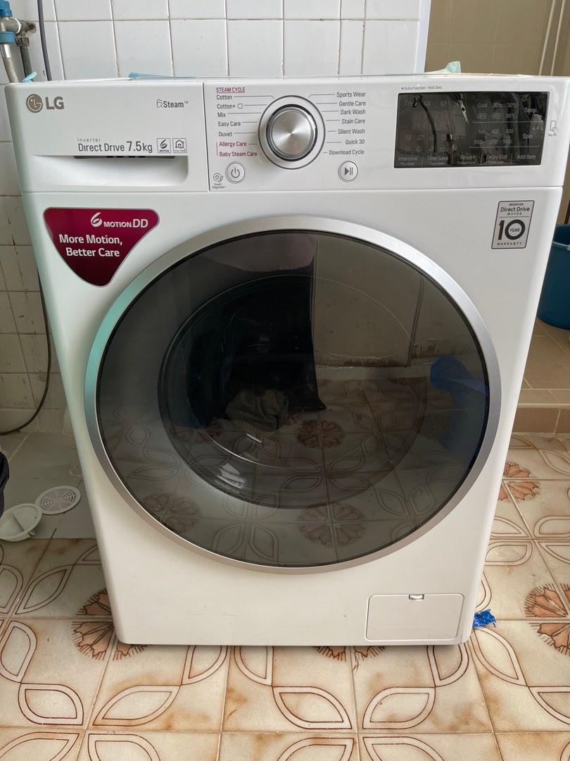 LG Front Load Washing Machine, TV & Home Appliances, Washing Machines ...