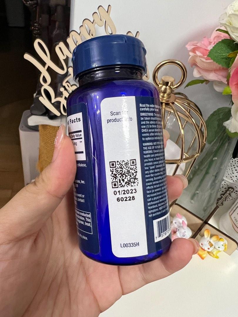 Life extension DHEA 25mg 100 capsules, 健康及營養食用品, 健康補充品, 健康補充品 - 維他命及補充品 ...