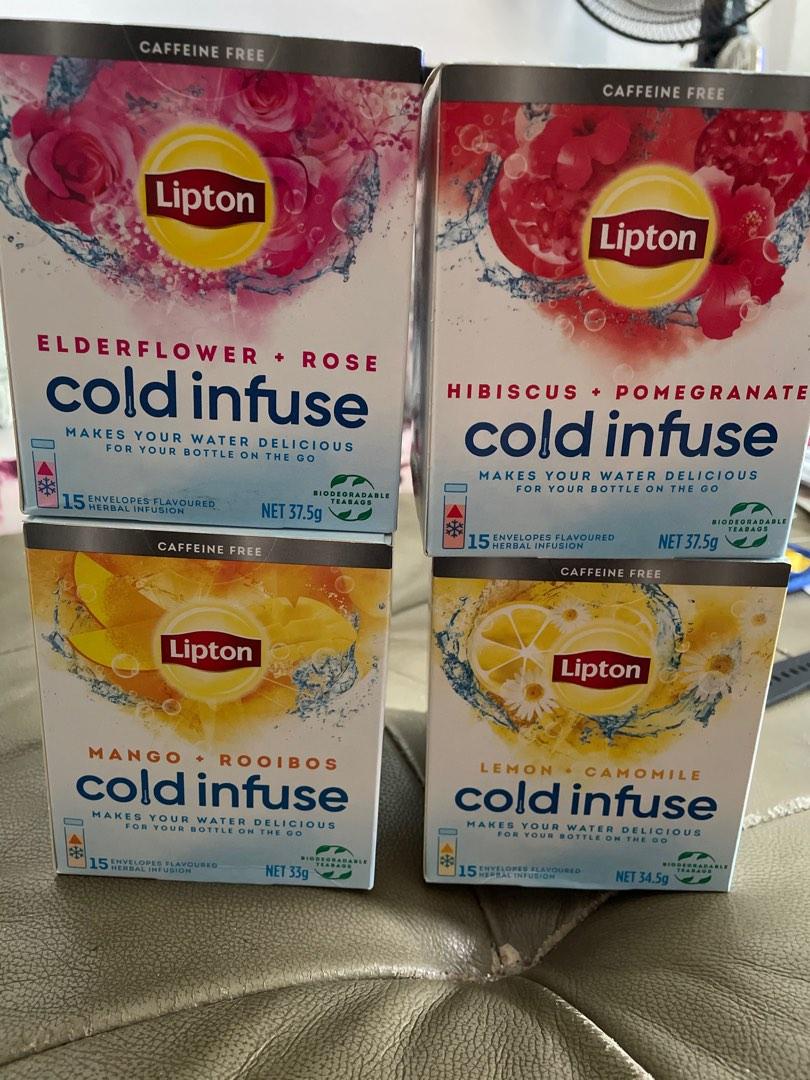 Lipton Cold Infuse Tea, Food & Drinks, Beverages on Carousell