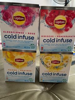 Lipton Cold Infuse Tea, Food & Drinks, Beverages on Carousell