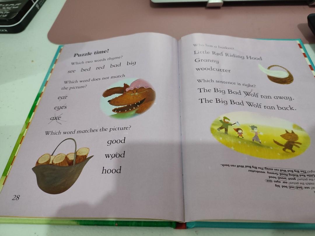 Little Red Riding Hood Book - First Readers, Hobbies & Toys, Books ...