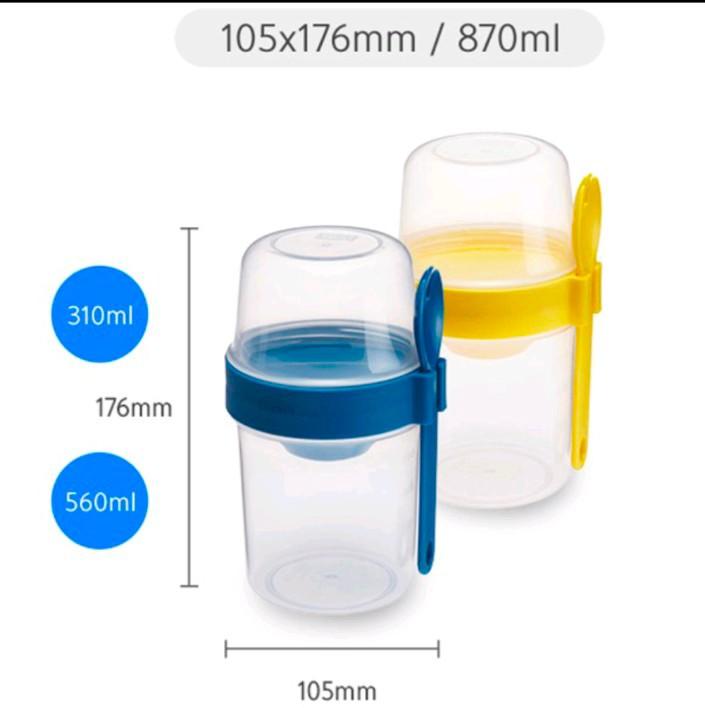 LocknLock 2 Way Container, Furniture & Home Living, Kitchenware ...