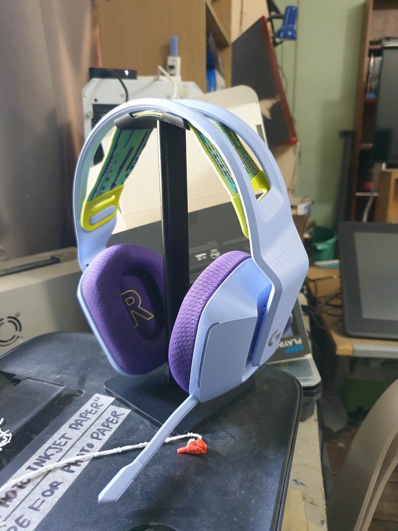 Logitech G733 Lilac Wireless Gaming Headset, Audio, Headphones ...
