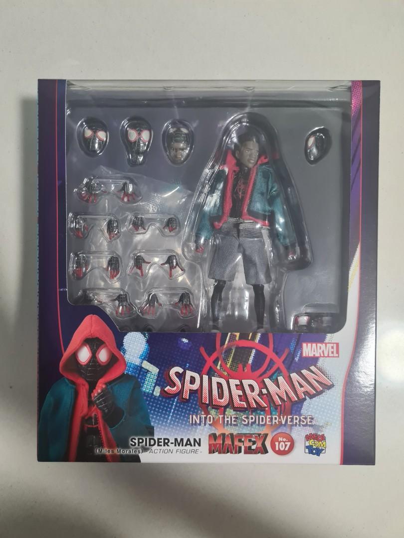 MAFEX Miles Morales Spider-Man (Into the Spiderverse), Hobbies & Toys ...
