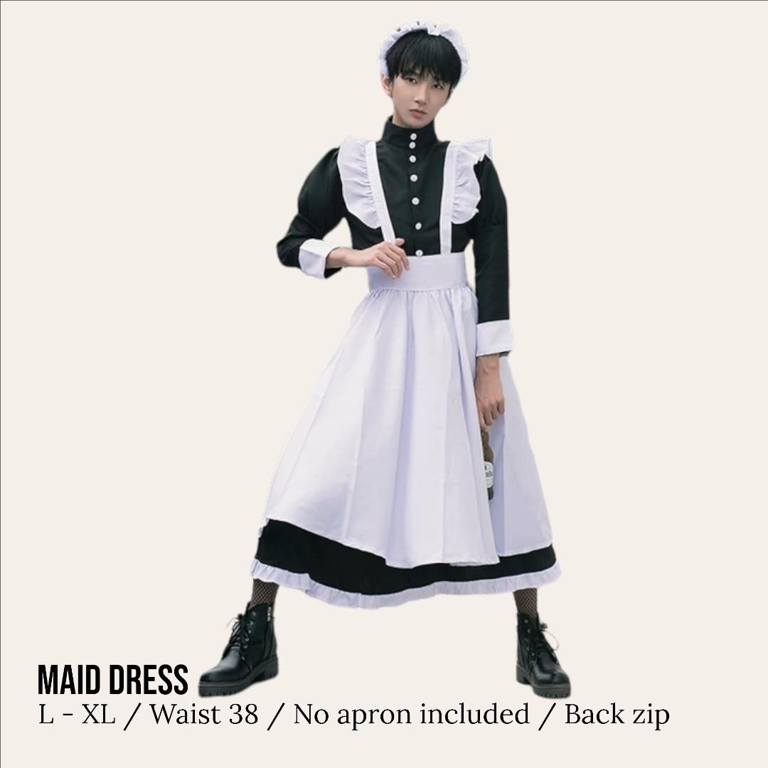Cosplay Maid Dress, Women's Fashion, Dresses & Sets, Dresses on Carousell