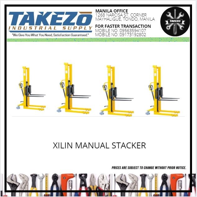 MANUAL STACKER, Commercial & Industrial, Industrial Equipment on Carousell