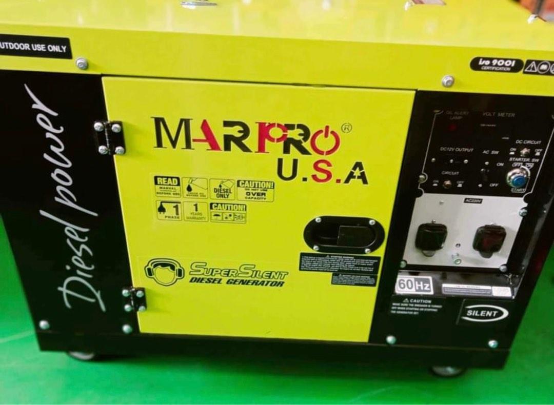MARPRO USA 10KVA DIESEL GENERATOR, Commercial & Industrial ...