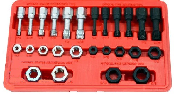 Master Rethreader Tap and Die Kit, Commercial & Industrial, Industrial ...