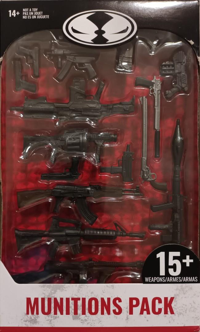 Mcfarlane Munitions / Weapons / Guns Pack, Hobbies & Toys, Toys & Games ...