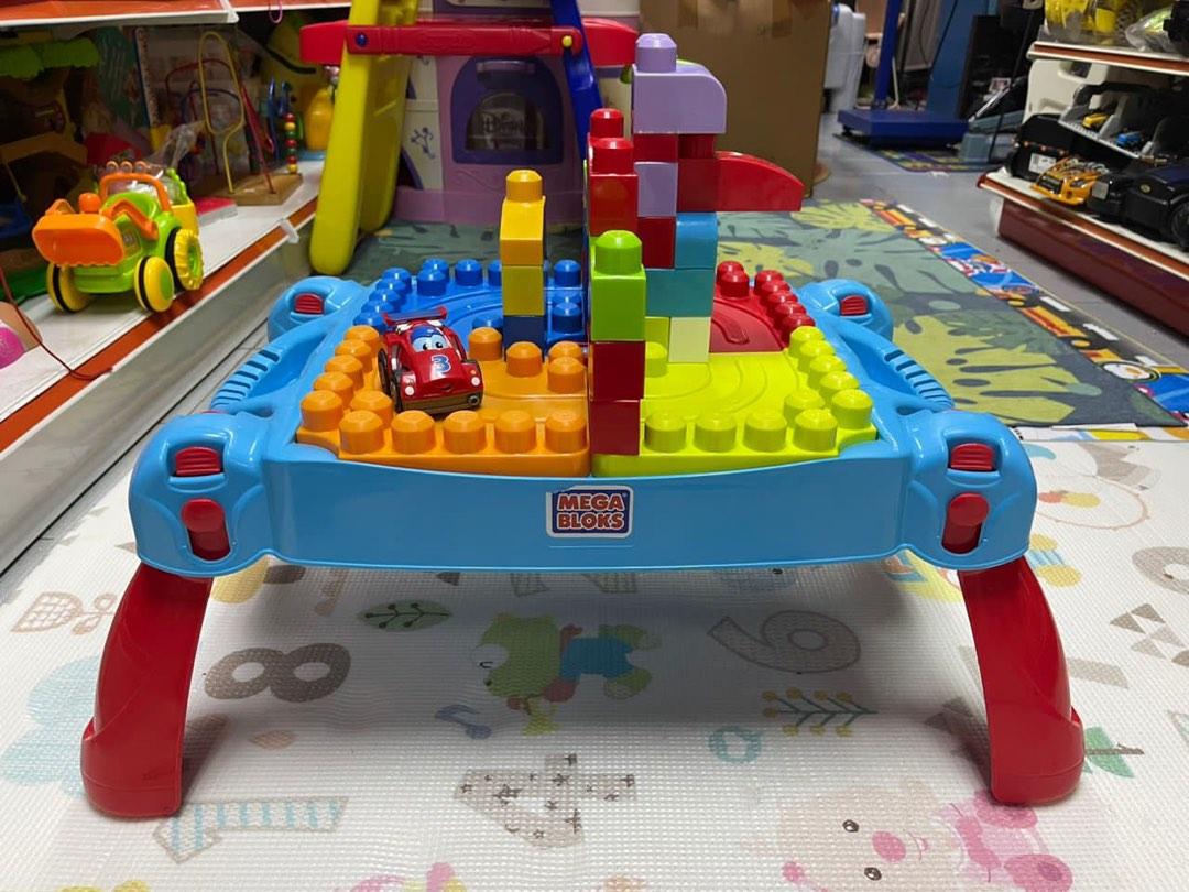 Megablocks Build n Learn Table, Hobbies & Toys, Toys & Games on Carousell