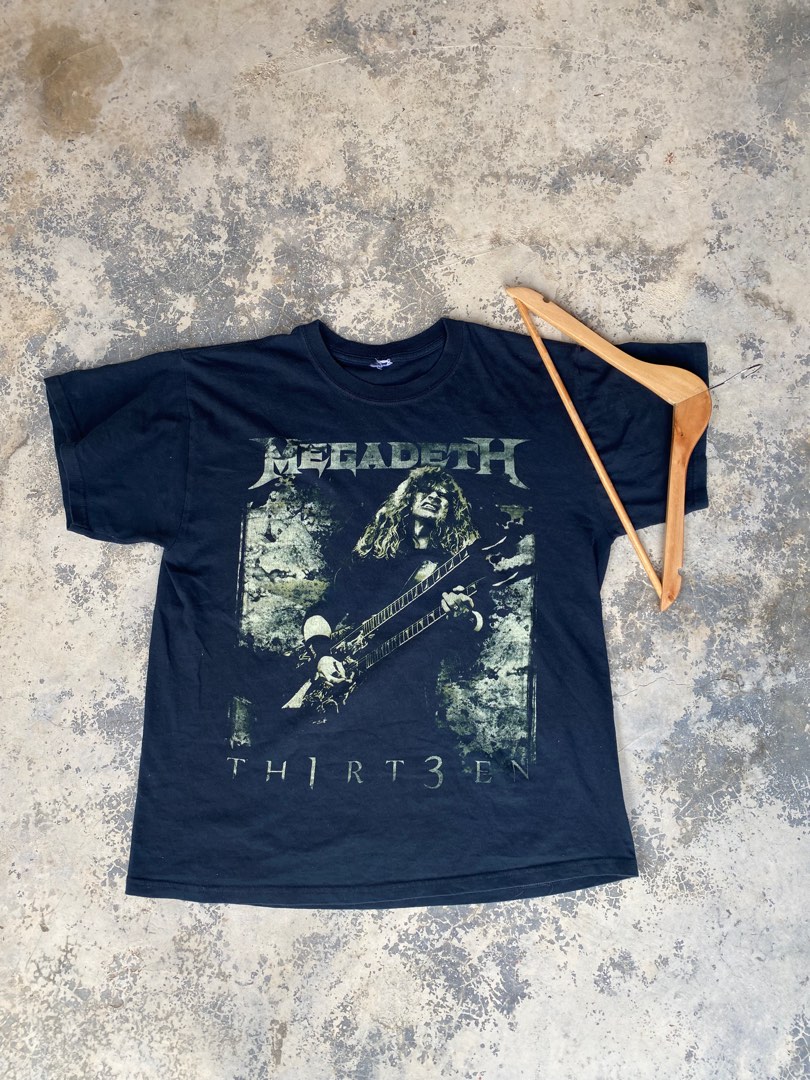 megadeth, Men's Fashion, Tops & Sets, Tshirts & Polo Shirts on Carousell
