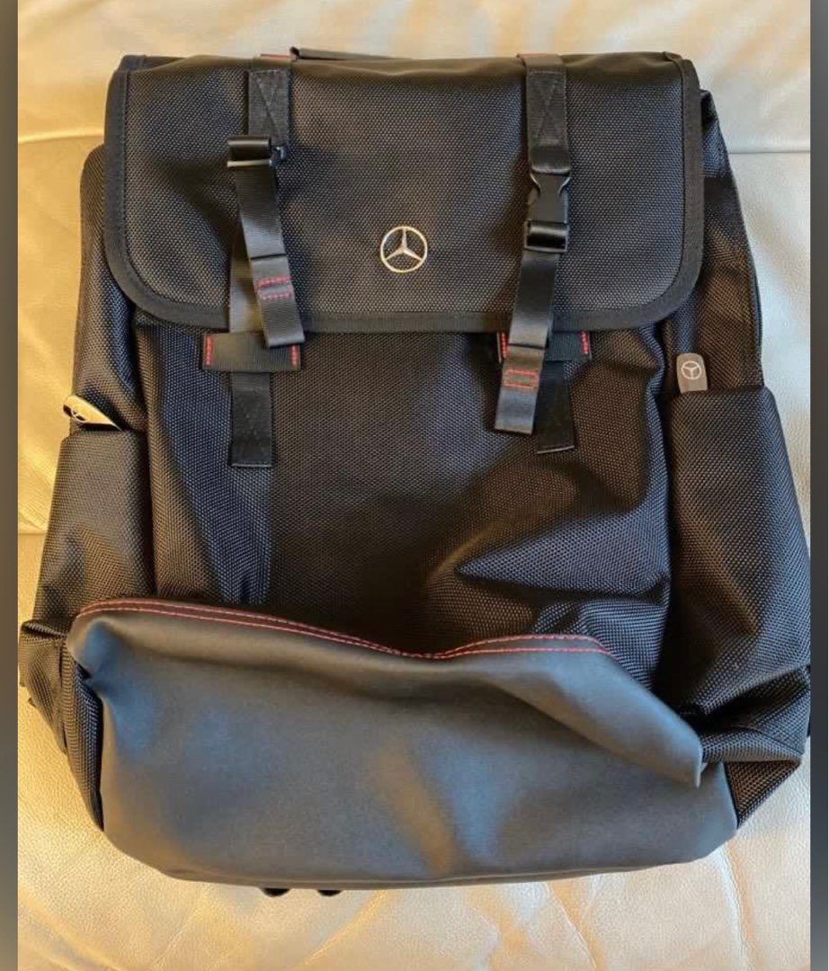 Mercedes Benz Backpack, Men's Fashion, Bags, Backpacks on Carousell