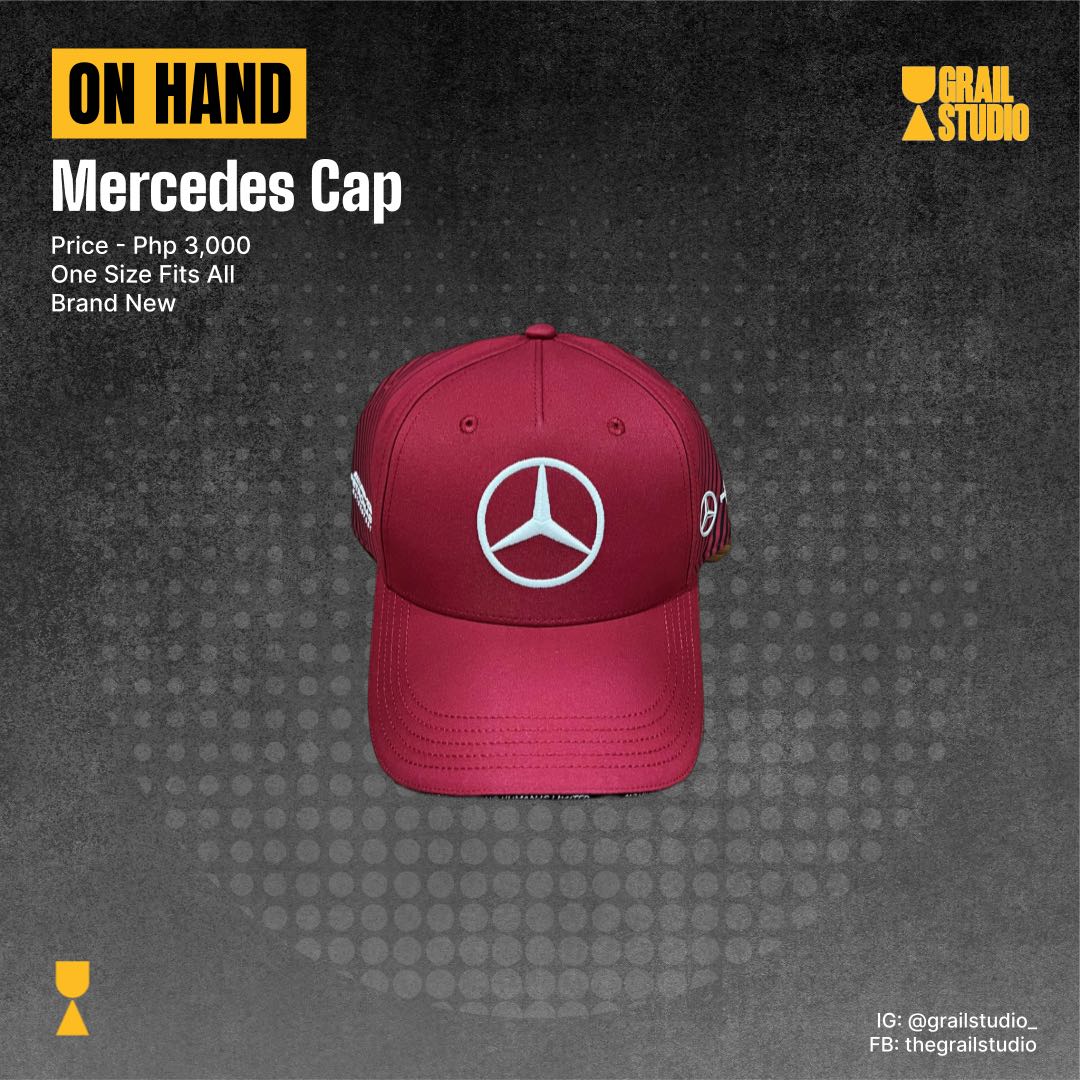 Mercedes Cap, Men's Fashion, Watches & Accessories, Caps & Hats on ...