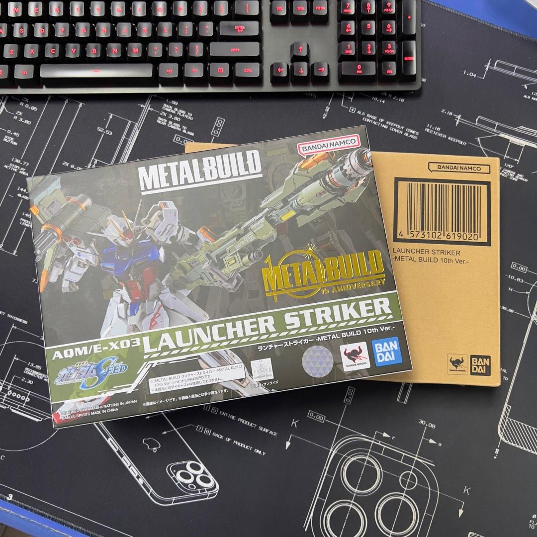 Metal Build Launcher Striker 10th anniversary ver, Hobbies & Toys, Toys & Games on Carousell