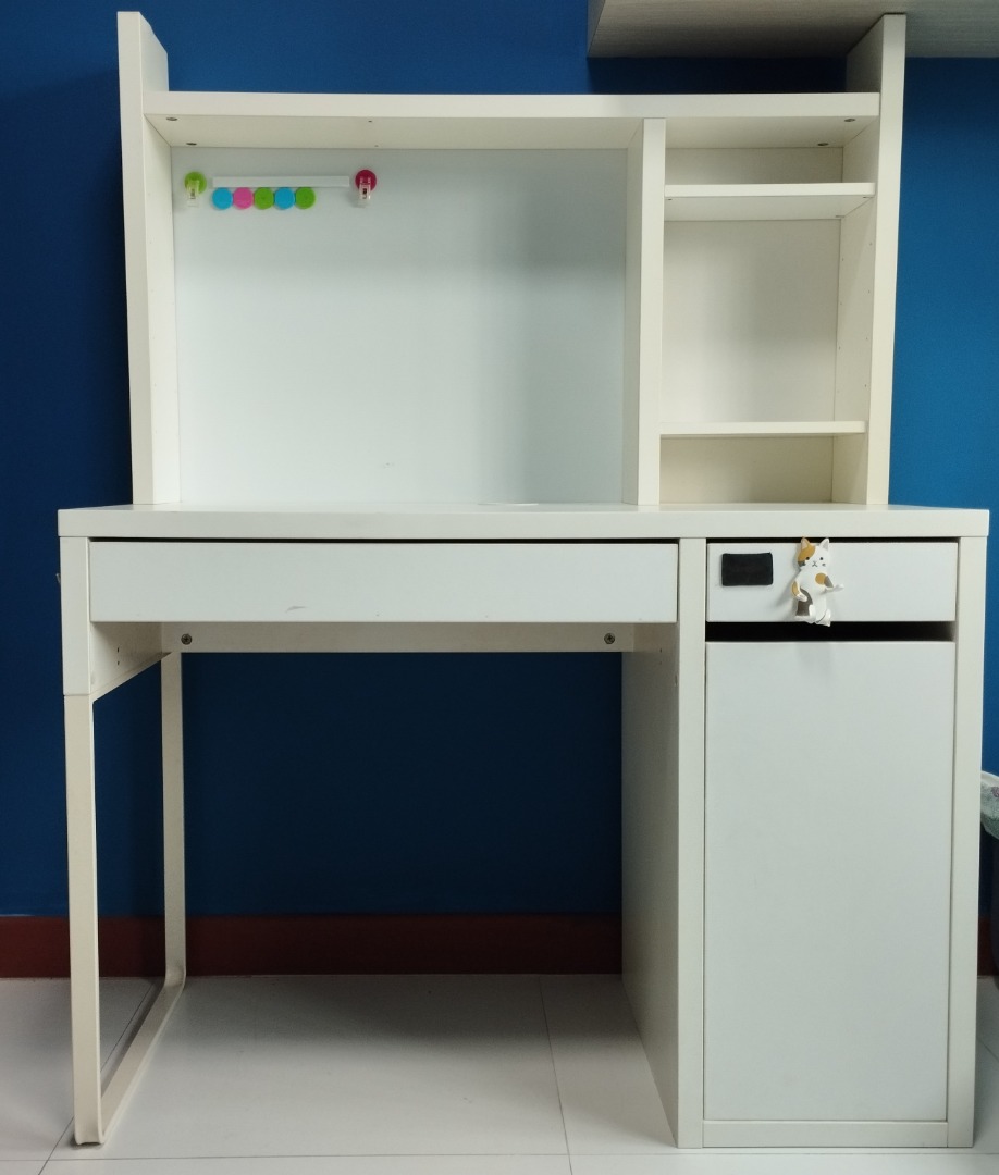 MICKE study desk table, Furniture & Home Living, Furniture, Tables ...