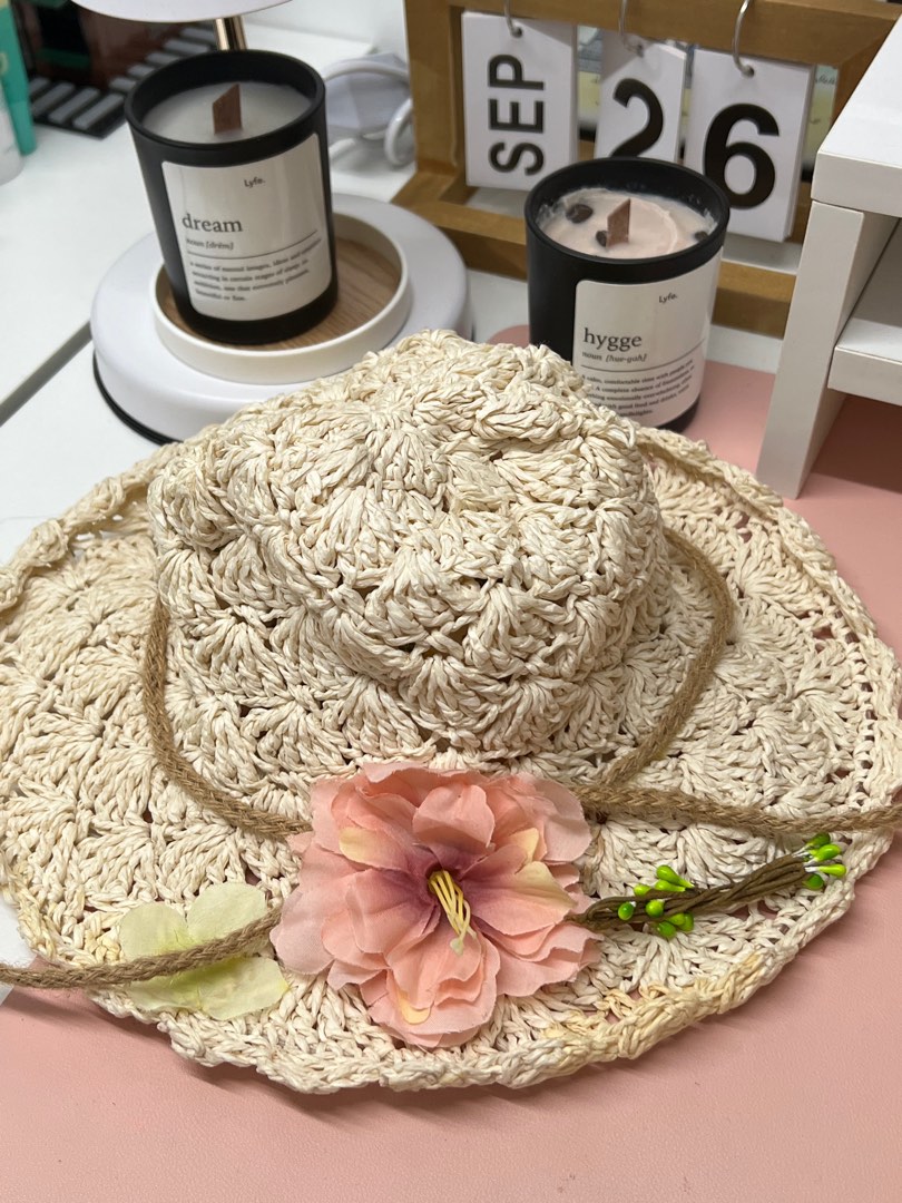 Miniso - Summer Beach Hat Cute, Women's Fashion, Watches & Accessories ...