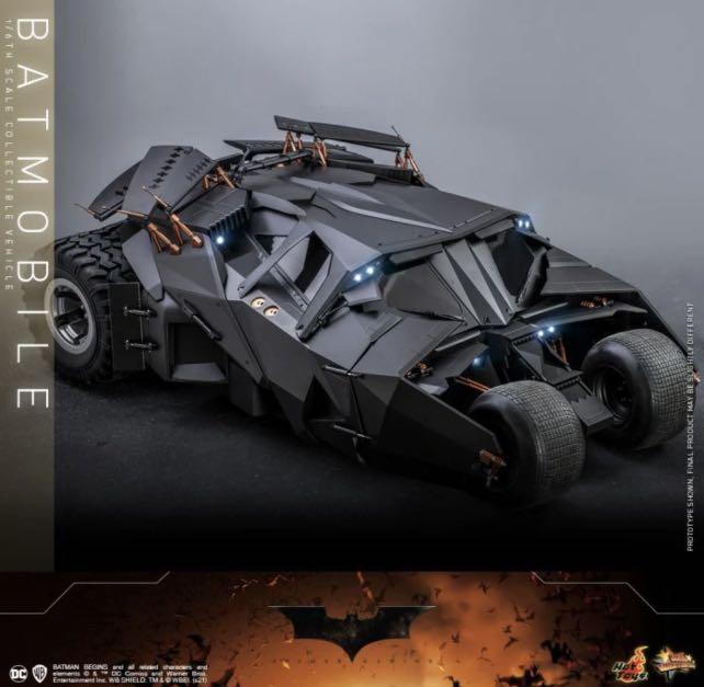 MMS596 - BATMAN BEGINS - 1/6TH SCALE BATMOBILE COLLECTIBLE VEHICLE ...