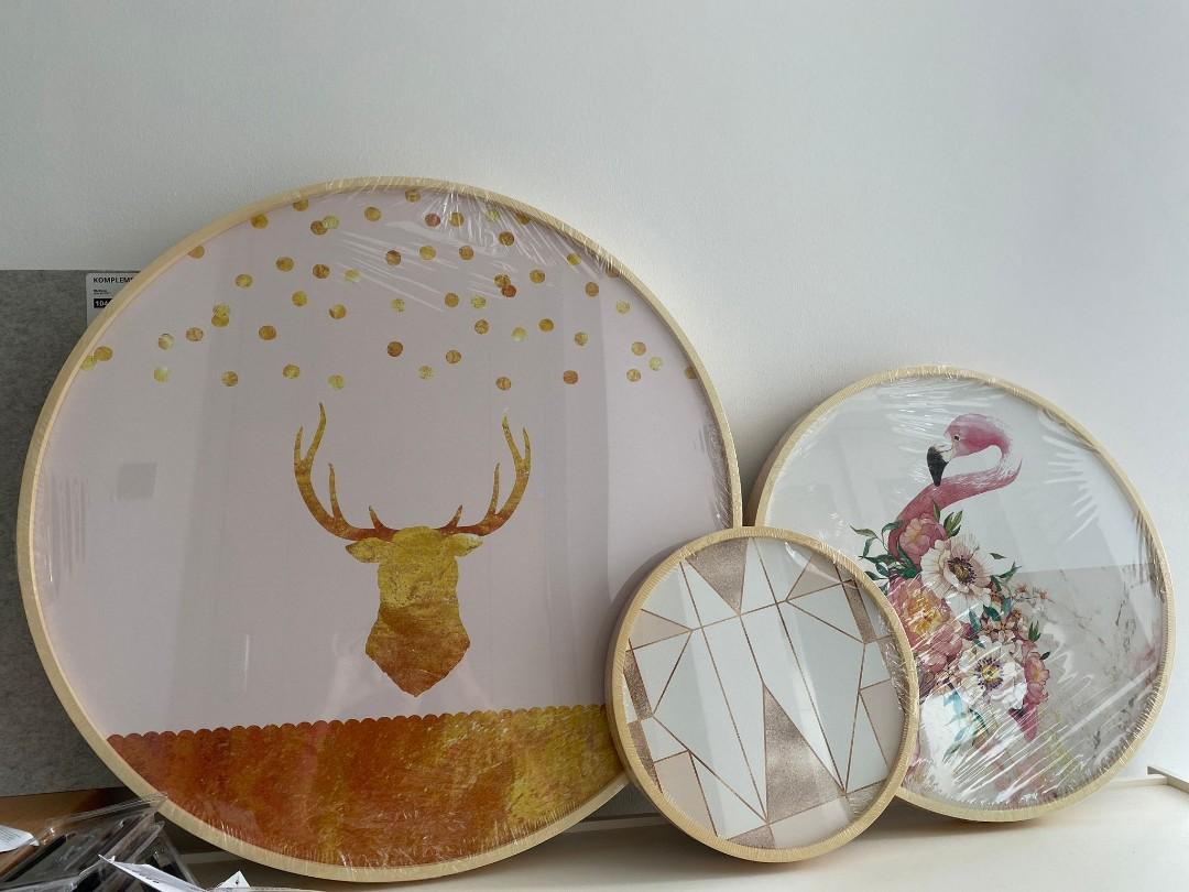 Modern Circular Wall Decor, Furniture & Home Living, Home Decor, Frames ...