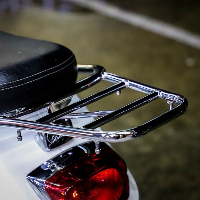 Moto Bully Apply Singapore Piaggio Vespa S LX Heavy Duty Chrome Top ...