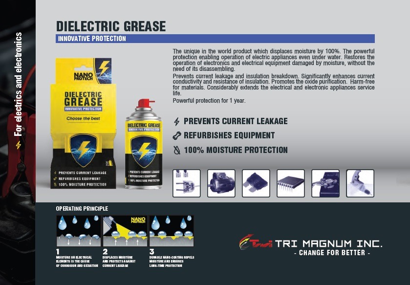 Nanoprotech Dielectric Grease Spray Innovative Protection Dielectric ...