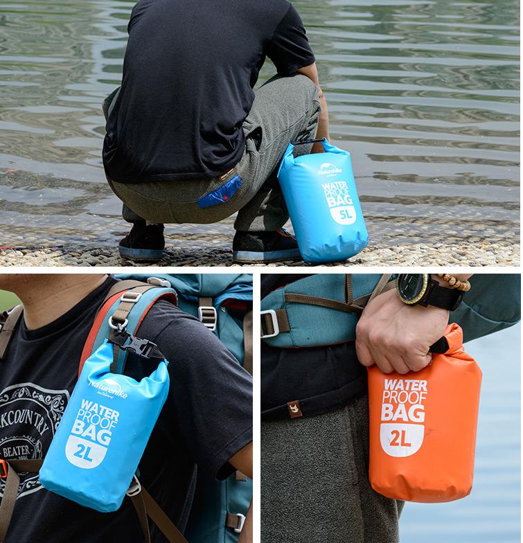 Waterproof Bag - NatureHike 2L Mini Dry Bag, Sports Equipment, Other ...