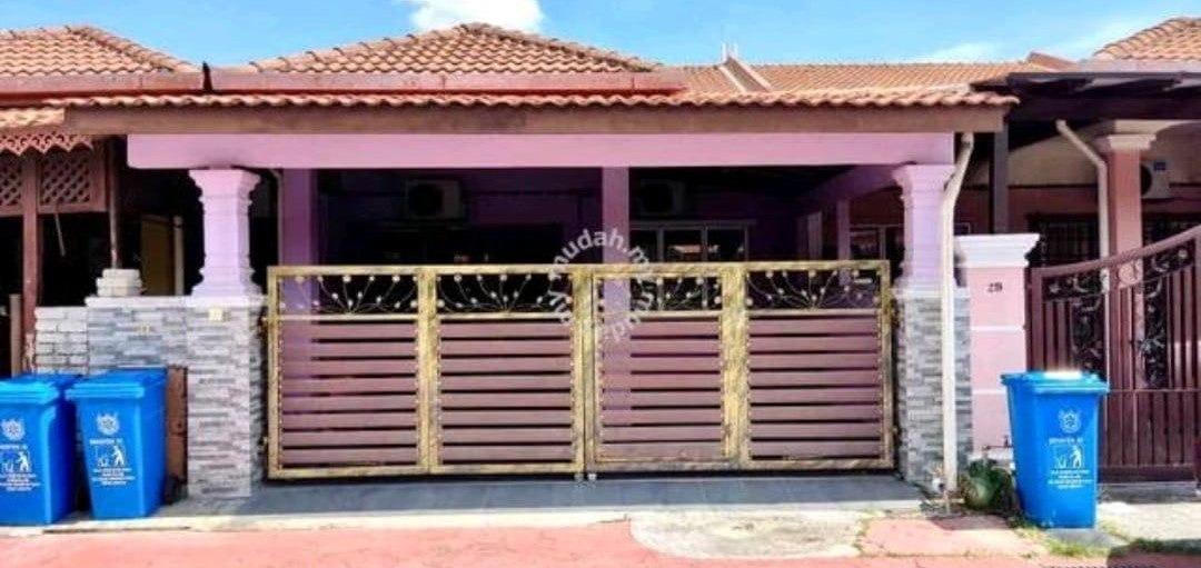 NEAR RIMBAYU Single Storey Terrace Seksyen 30 Kampung Batu Tujuh Shah ...